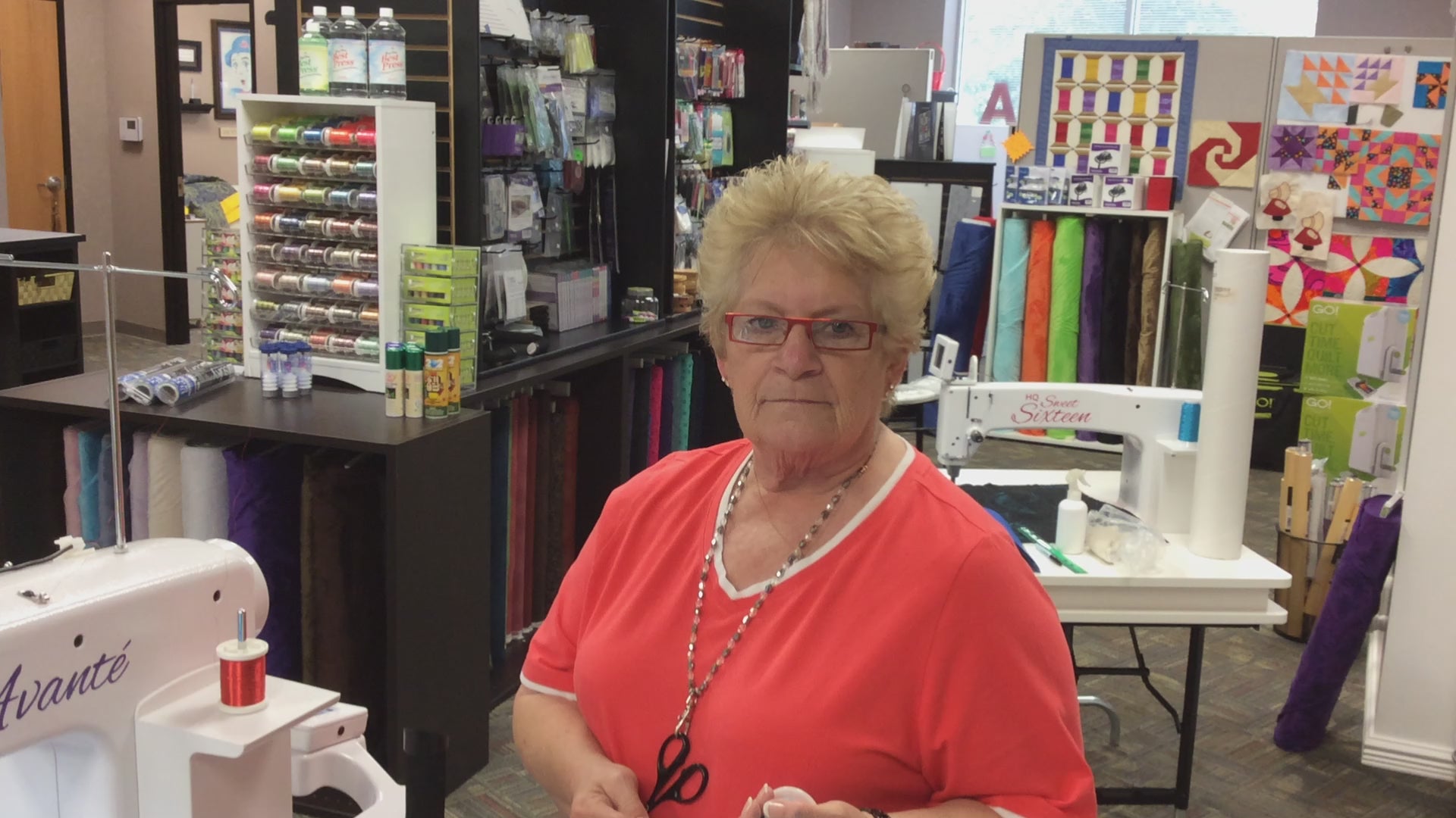 Tutorial Quick Thread Changing on your Longarm – Nanc's Got Your Back